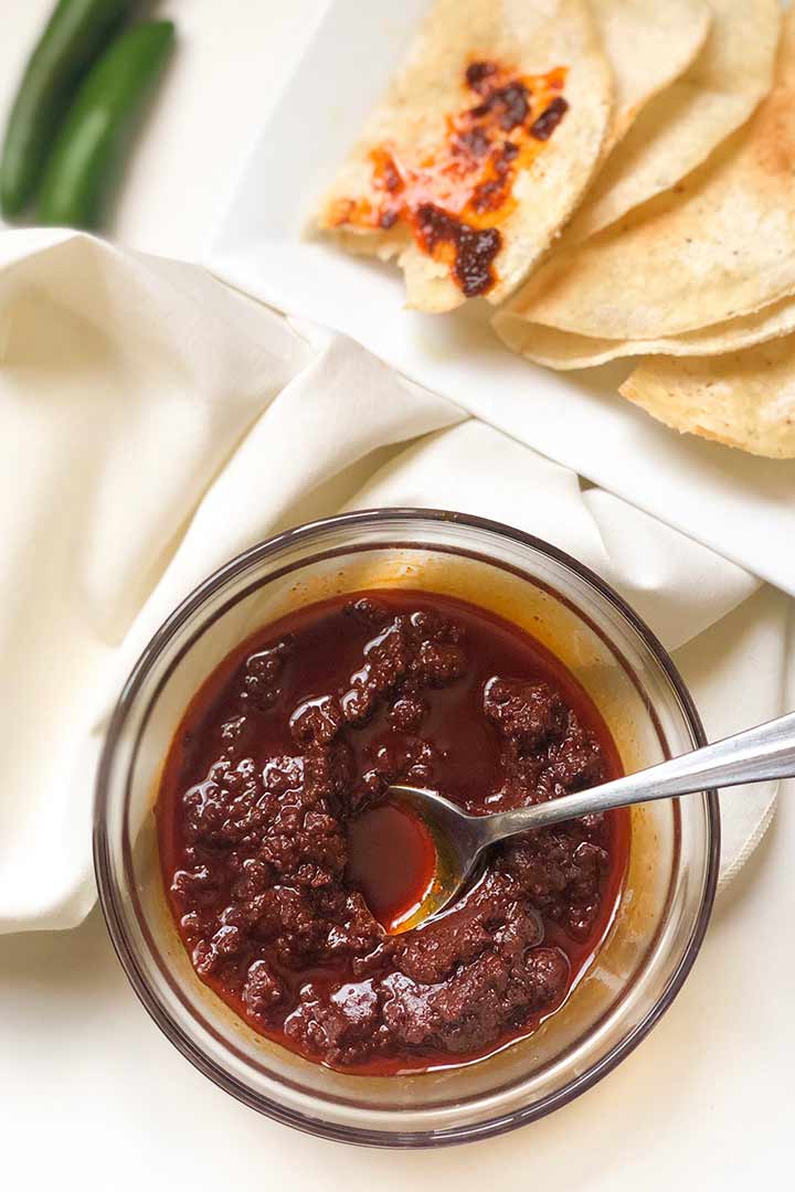 Salsa Macha Recipe (small batch) - LatinasQueComen Best Salsas